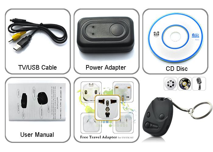 Get Latest Spy Keychain Camera in Delhi India